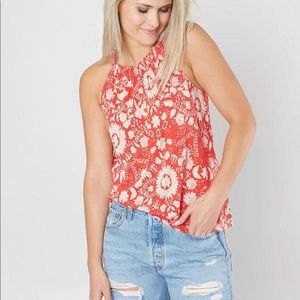 Lucky Brand | Tops | Lucky Brand Smocked Floral Tank Top | Poshmark